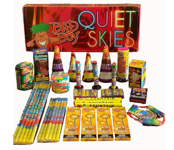 QUIET SKIES – Online Fireworks